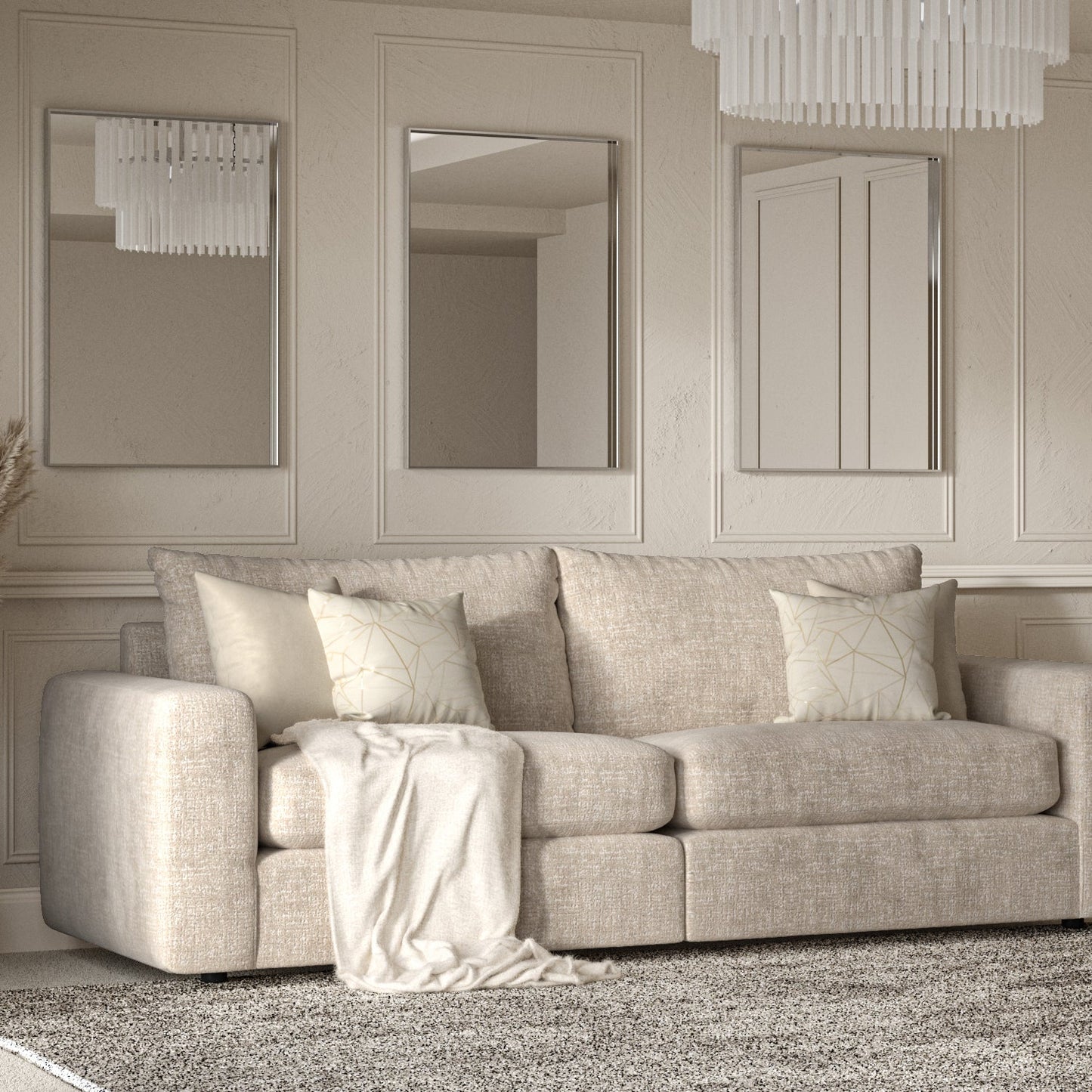 Dora Large Split Sofa - Customisable Sofas With 10 Year Frame Guarantee ...