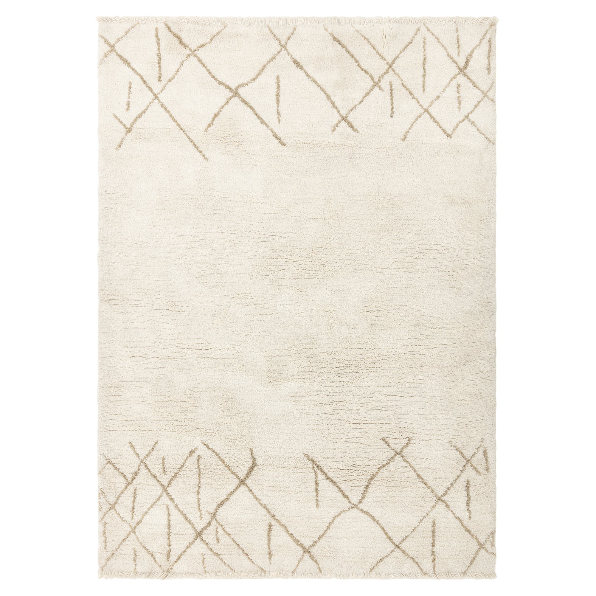Azera Rug - Berber-Inspired High Pile Wool Rug | BF Home