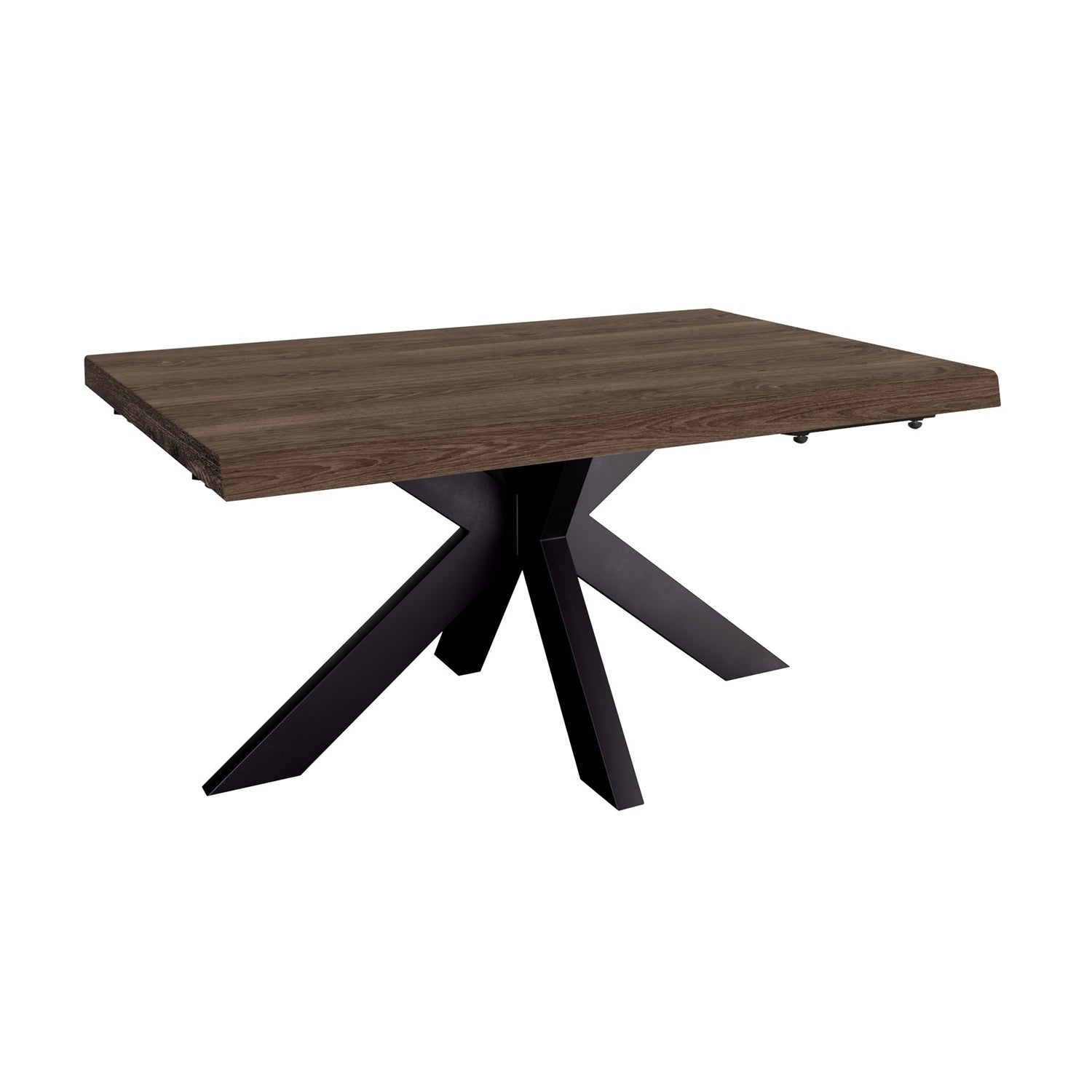 Marlow Oak Dining Table 140cm Metal Star Legs - Metal Star Legs | BF Home