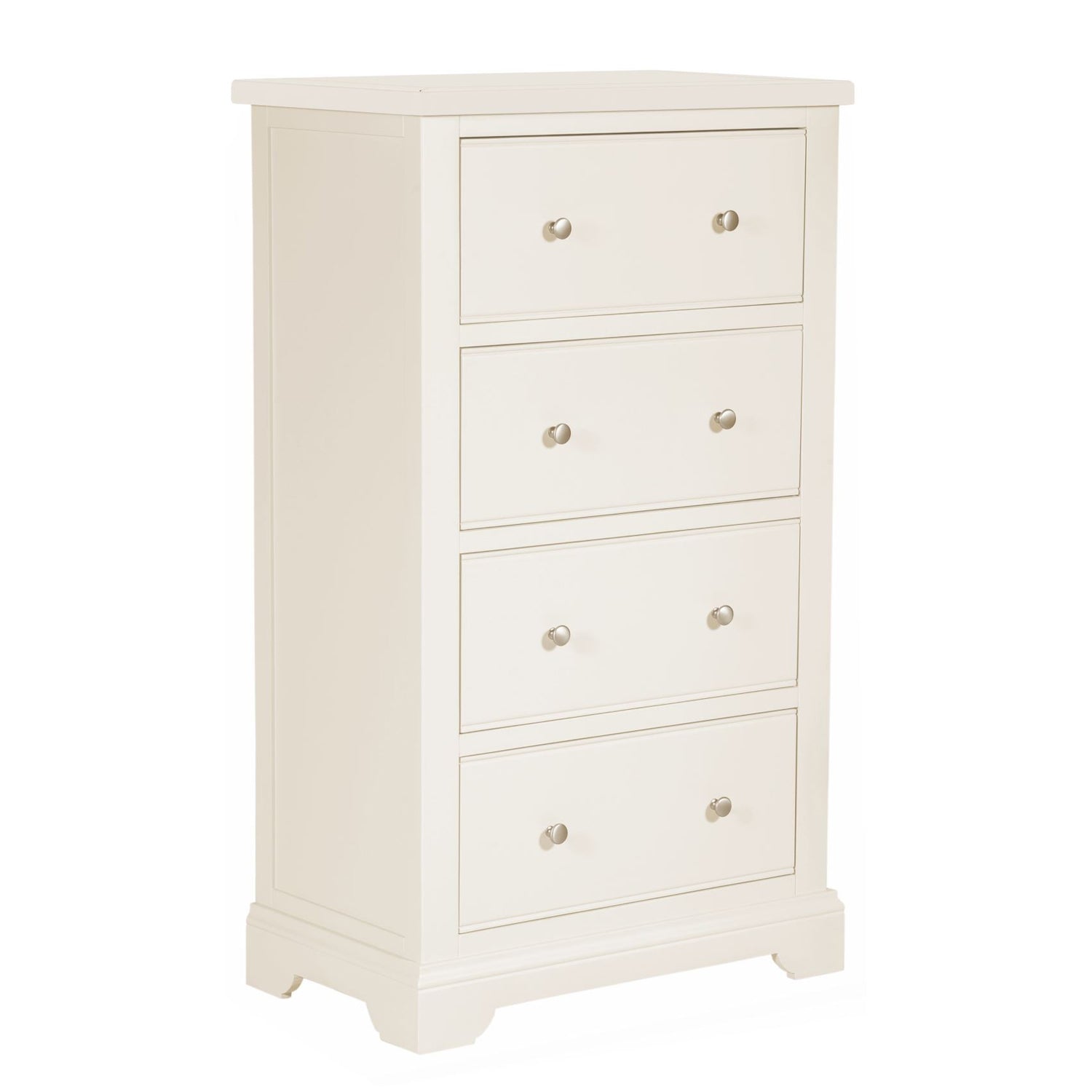 Hardingham White Painted Chest of Drawers - 4 Drawer Tall – BF Home