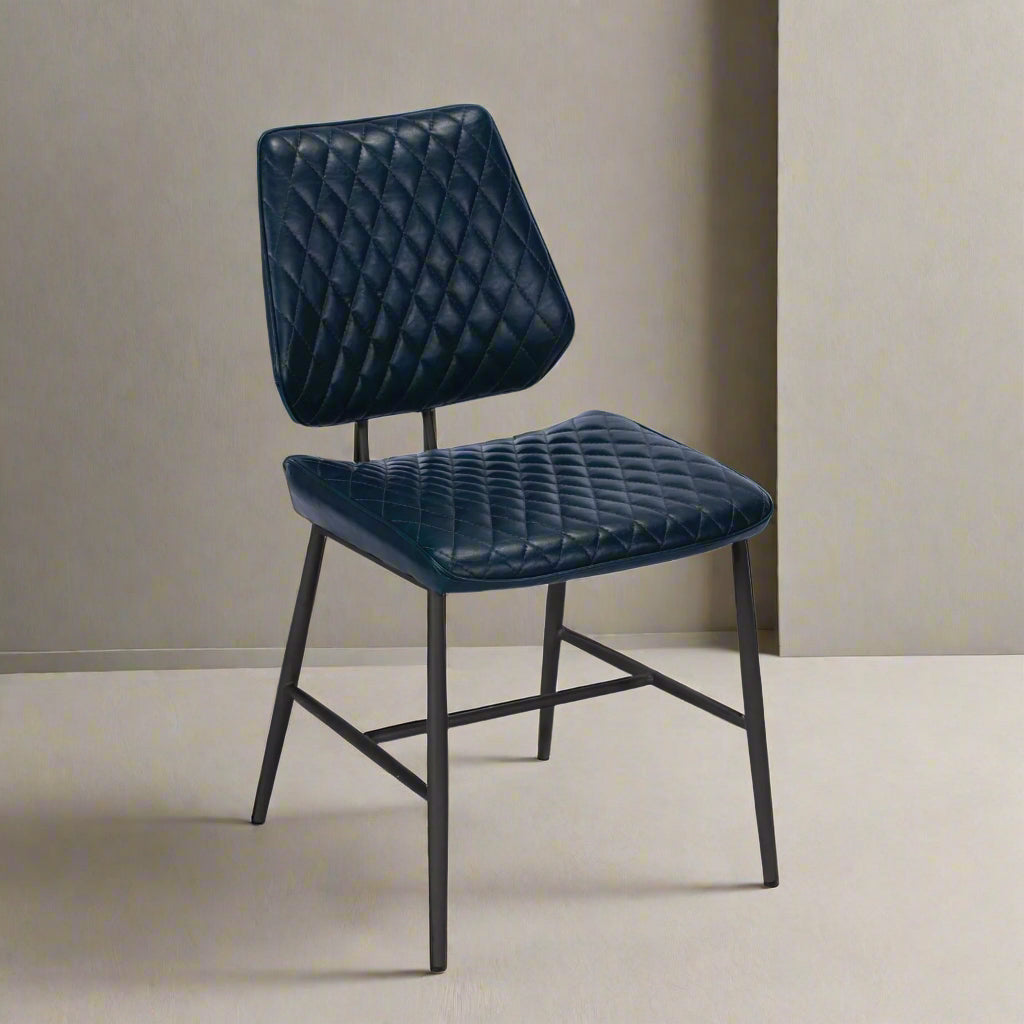 Dark Blue Dining Chairs - Shop The Dixie Set Of 2 Chairs Online – BF Home