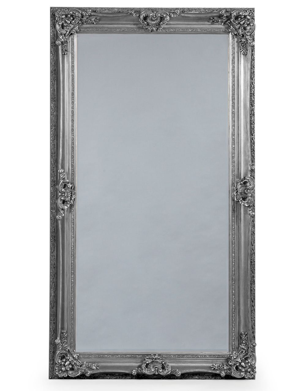 Antique Silver Large Regal Mirror – BF Home